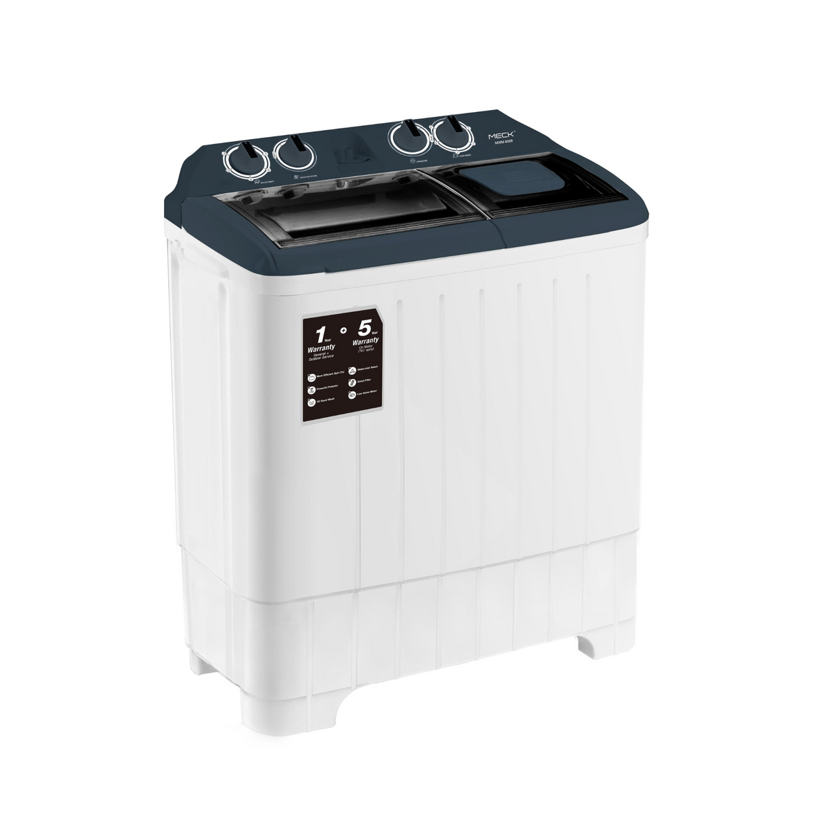 MECK TWIN TUB WASHING MACHINE 8KG MWM-8088 – MECK & G SALES AND SERVICE ...
